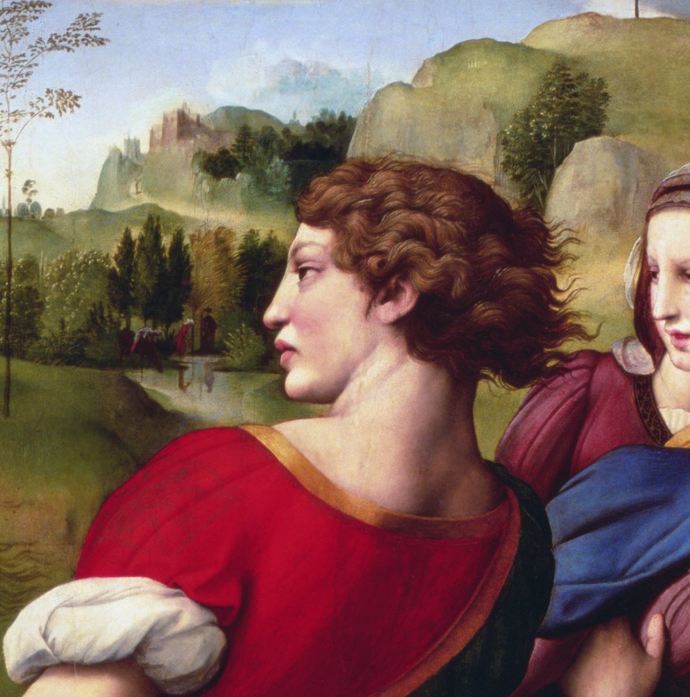The Deposition (detail) by Raffaello Sanzio Raphael