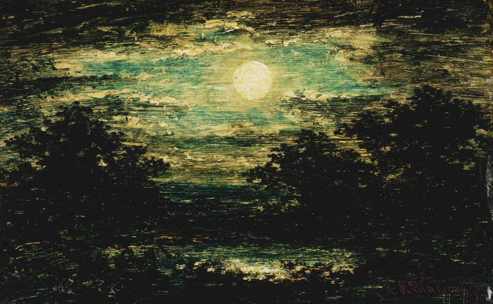 Moonlight by Ralph Albert Blakelock: Buy fine art print