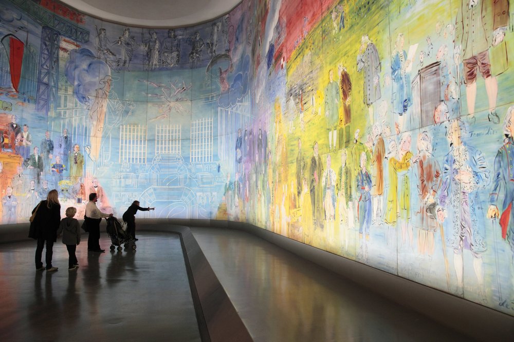 The Electricity Fairy, in the Dufy room of the Museum of Modern Art of ...