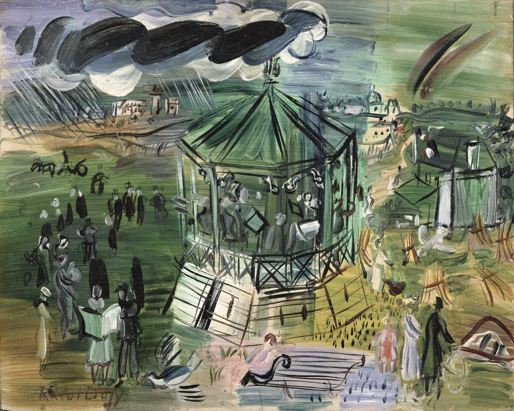 Sunday, Music in the Countryside by Raoul Dufy