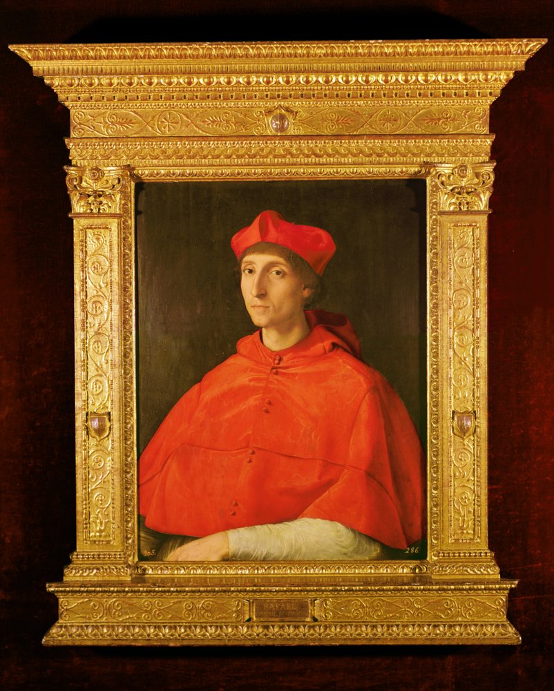 Portrait of a Cardinal, c.1510 by Raffaello Sanzio Raphael