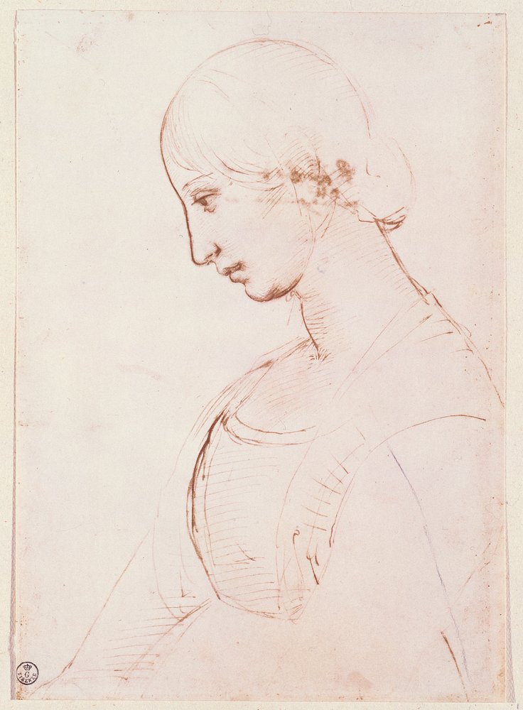 Portrait of a young woman by Raffaello Sanzio Raphael
