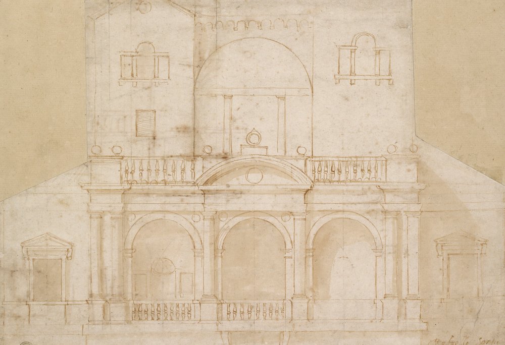 Architectural Design Villa Madama, early 16th century