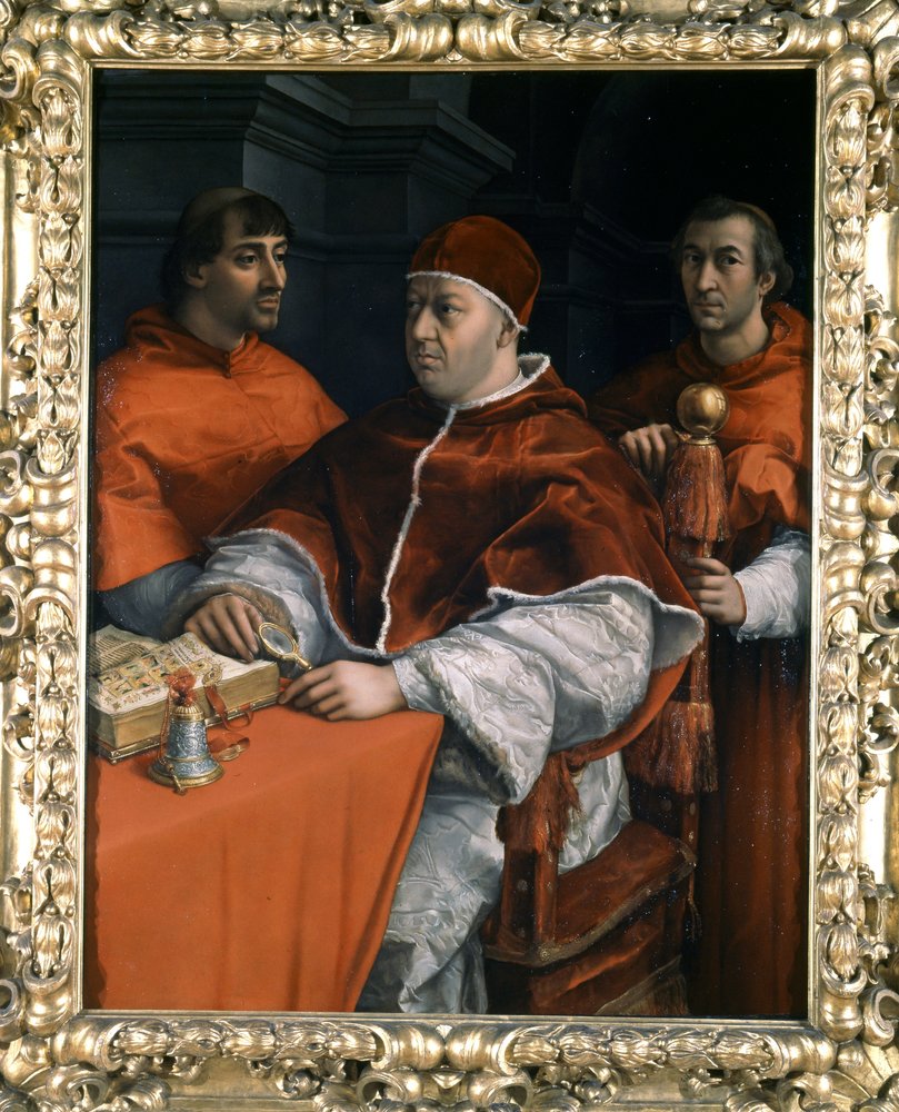 Portrait of Pope Leo X by Raphael: Buy fine art print