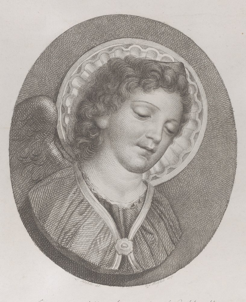 The Archangel Gabriel, 1800 by Raphael Morghen