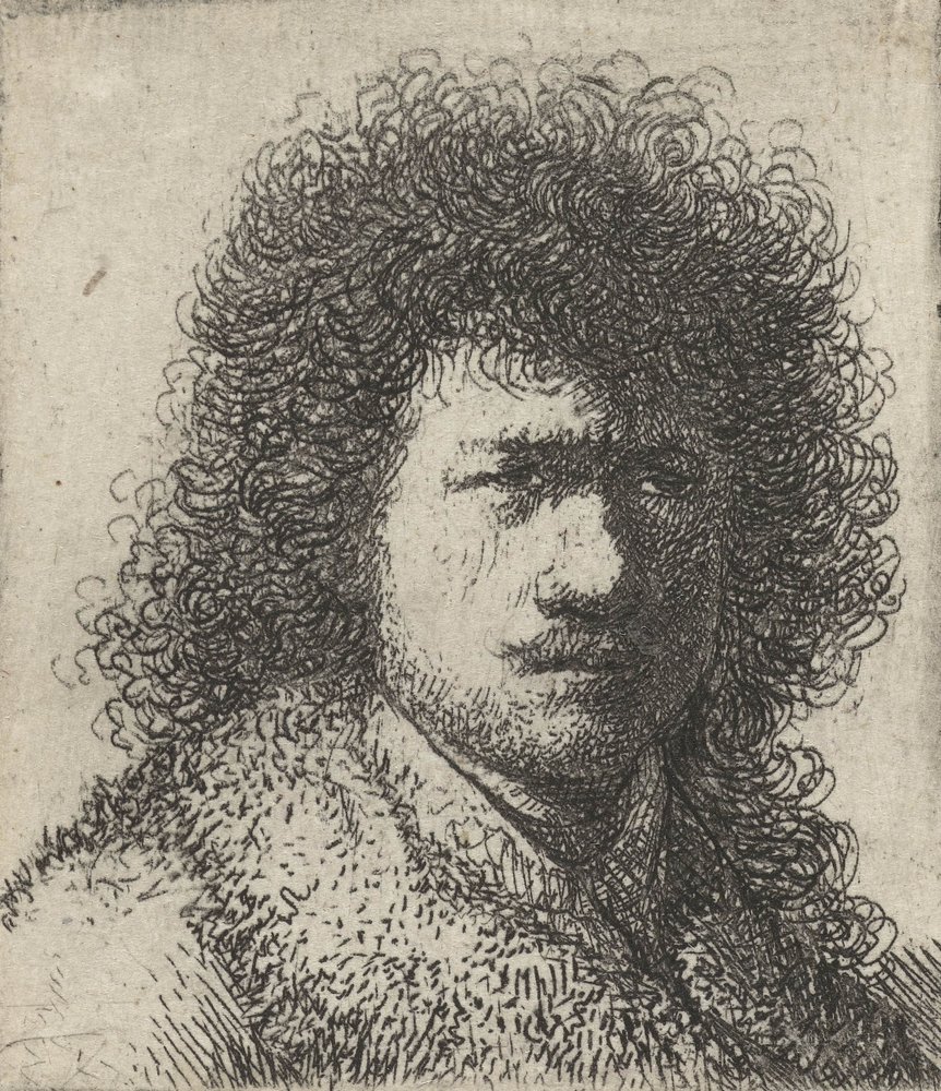 Self-Portrait with Untidy Hair, 1628-31