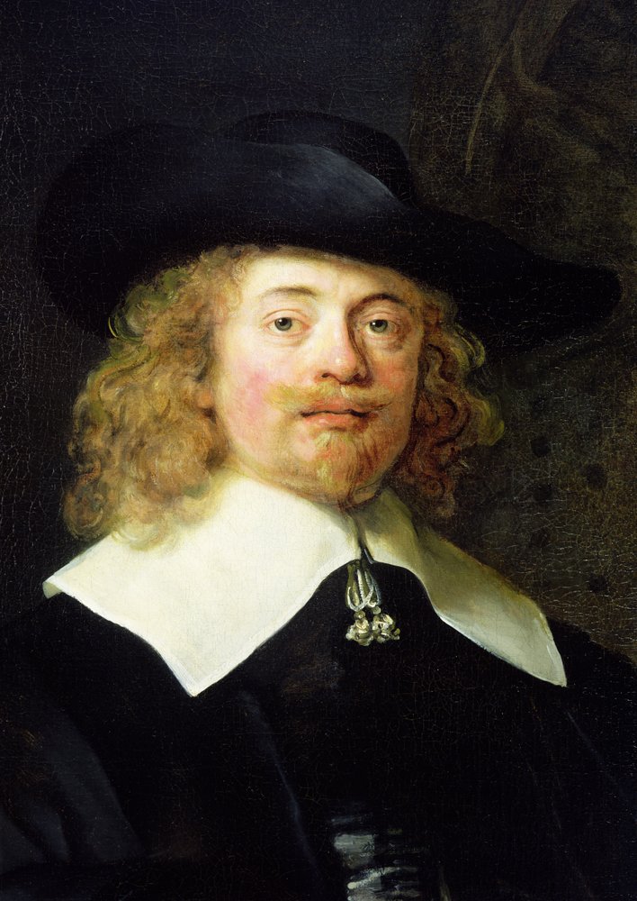 Full Length Portrait of a Standing Man (detail)