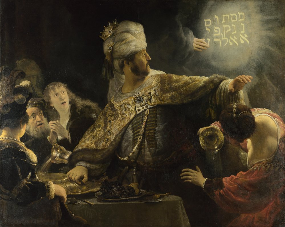 Belshazzar's Feast, c.1636-38 by Rembrandt van Rijn