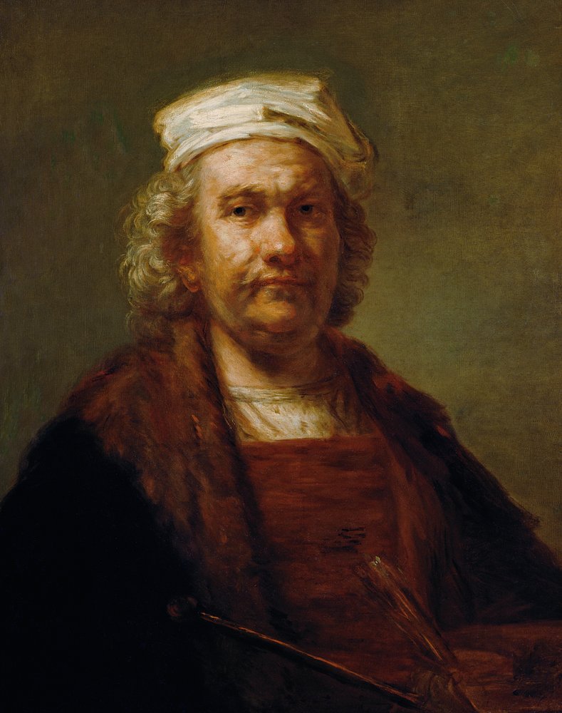 Self Portrait by Rembrandt van Rijn: Buy fine art print