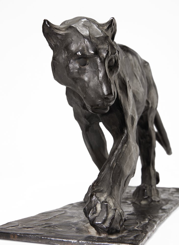 Panther Walking, Rear Leg Raised by Rembrandt Bugatti