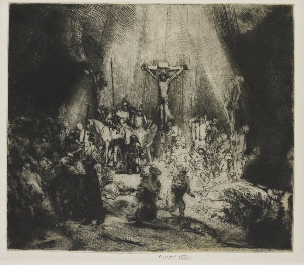 Christ Crucified between the Two Thieves: 'The Three Crosses'
