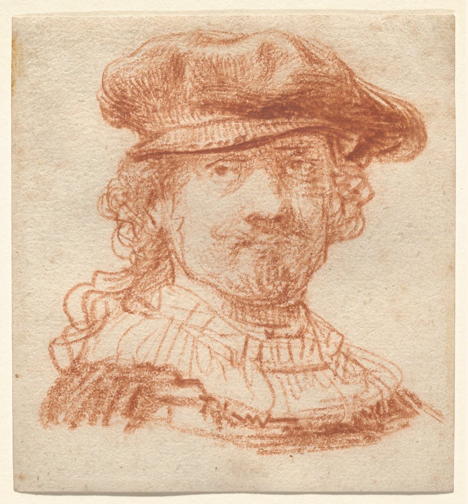 Self-Portrait by Rembrandt van Rijn: Buy fine art print