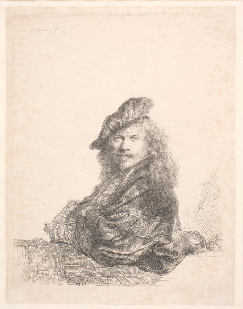 Self-Portrait by Rembrandt van Rijn: Buy fine art print