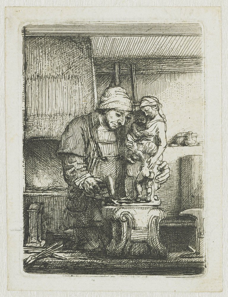 The Goldsmith by Rembrandt van Rijn: Buy fine art print