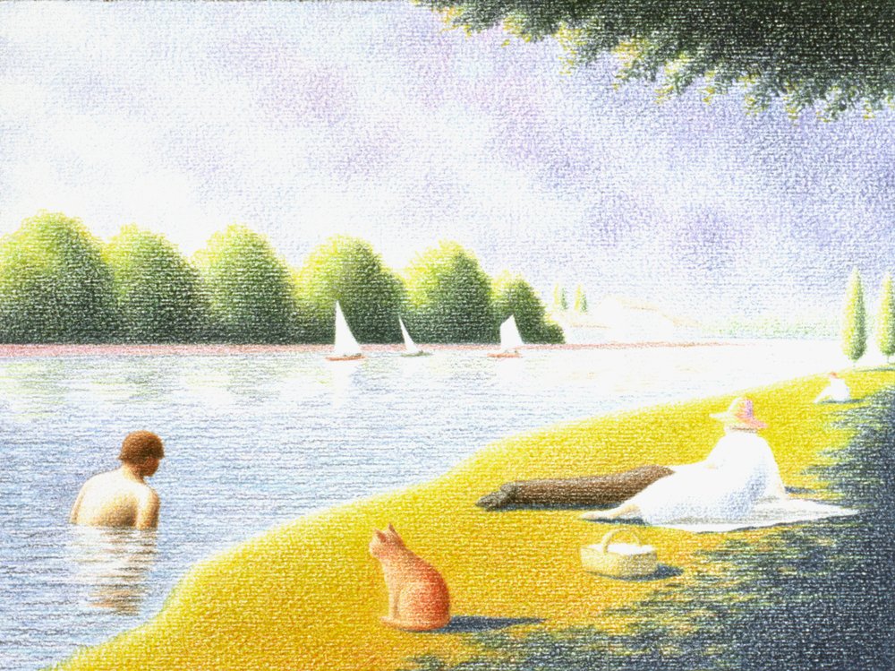 French River by Rene Boin: Highest-quality art reproduction