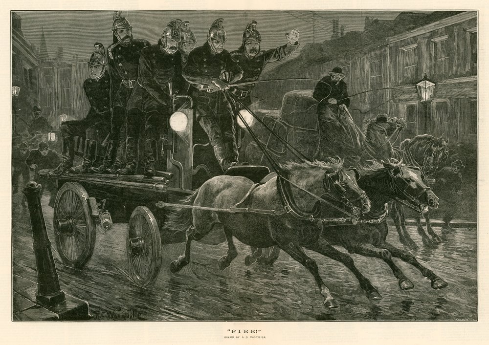 Fire! by Richard Caton Woodville: Buy fine art print