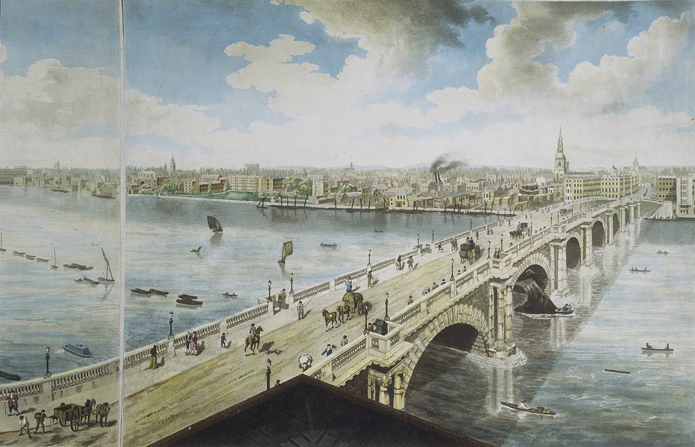 Panoramic View of London, 1792-93 by Robert Barker