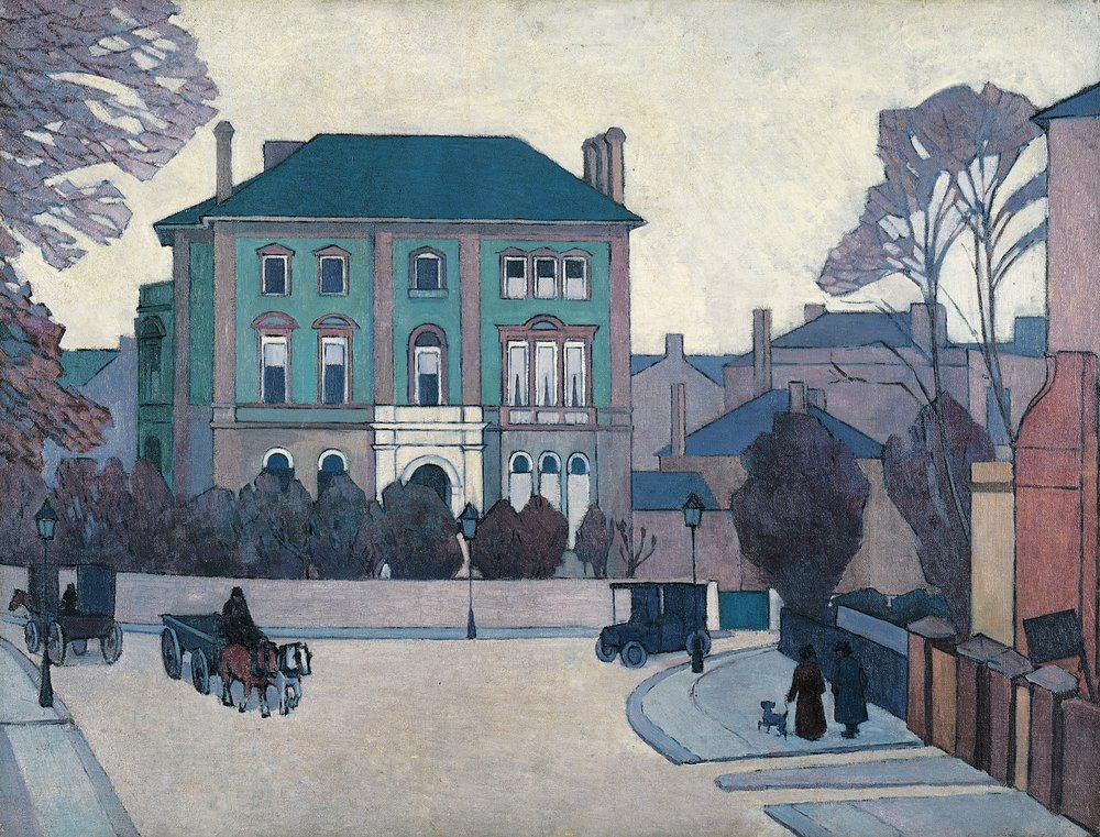 The Green House, St John's Wood by Robert Polhill Bevan