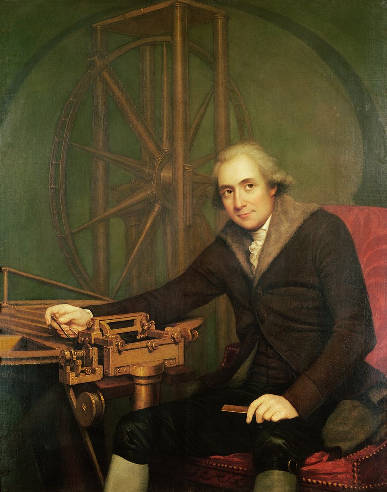 Portrait of Jesse Ramsden by Robert Home: Fine art print