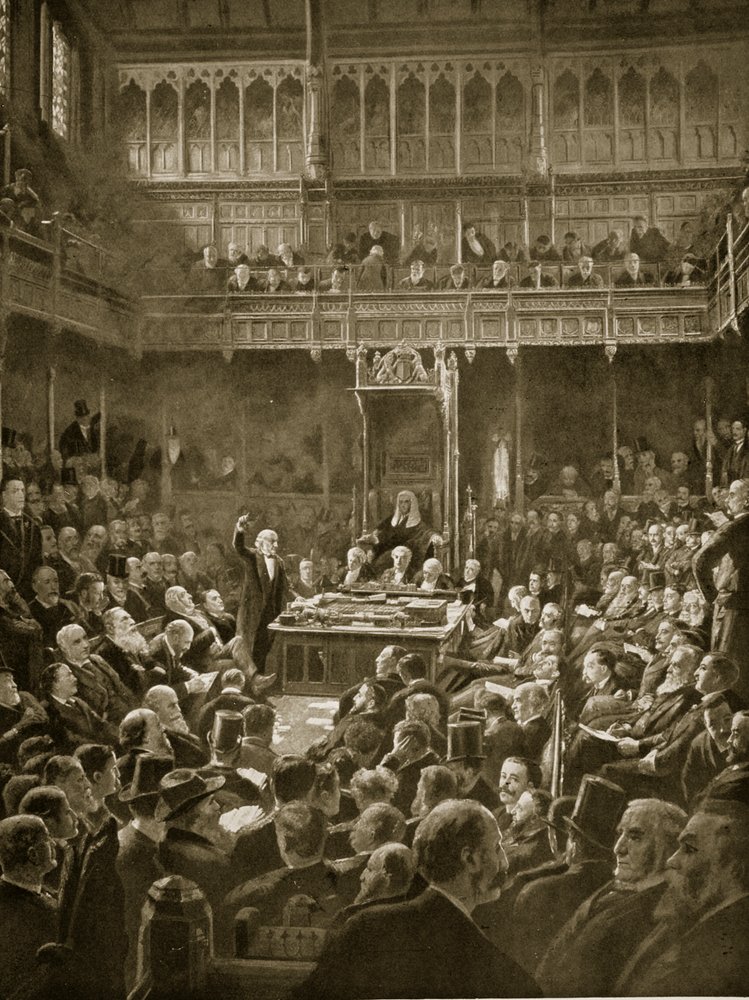 Gladstone Introducing the Home-Rule Bill, February 1893