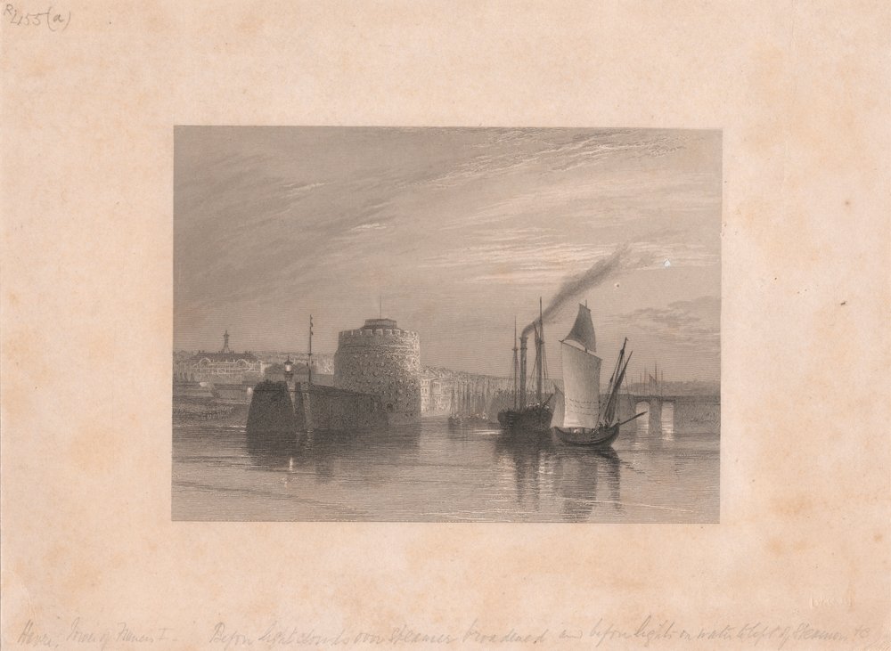 Havre, Tower of Francis I by Robert Wallis: Fine art print