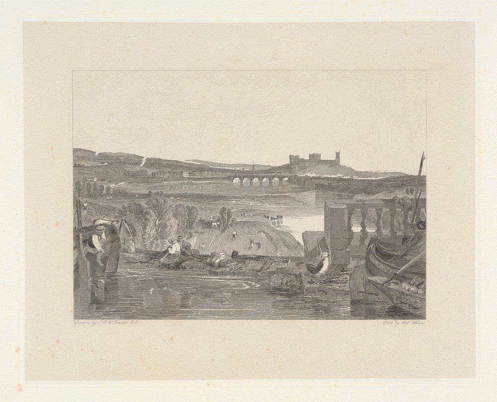 Lancaster from the Aqueduct Bridge by Robert Wallis