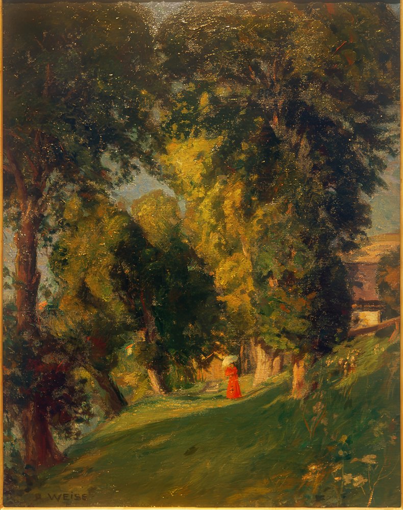 Park Landscape by Robert Weise: Buy fine art print