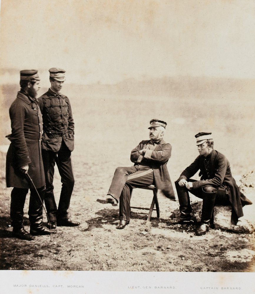 Major-General Henry William Barnard and Staff, from an Album of 52 ...