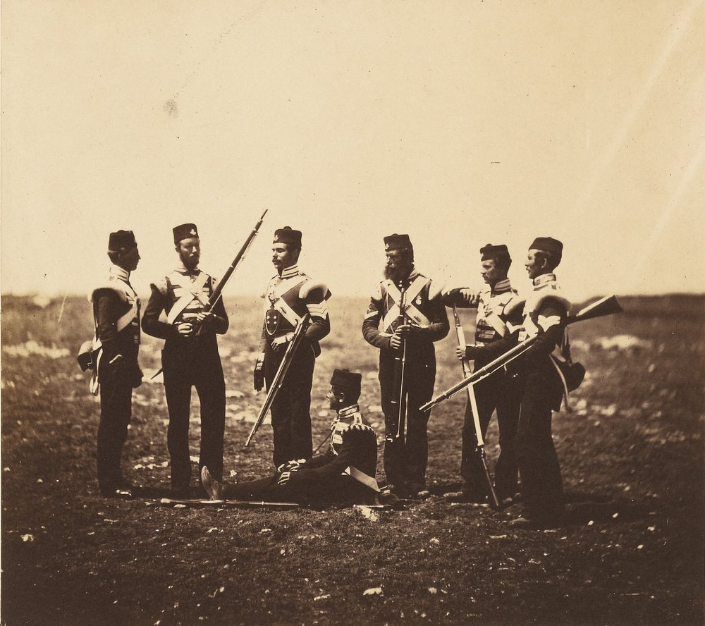Men of the 68th Regiment by Roger Fenton: Fine art print