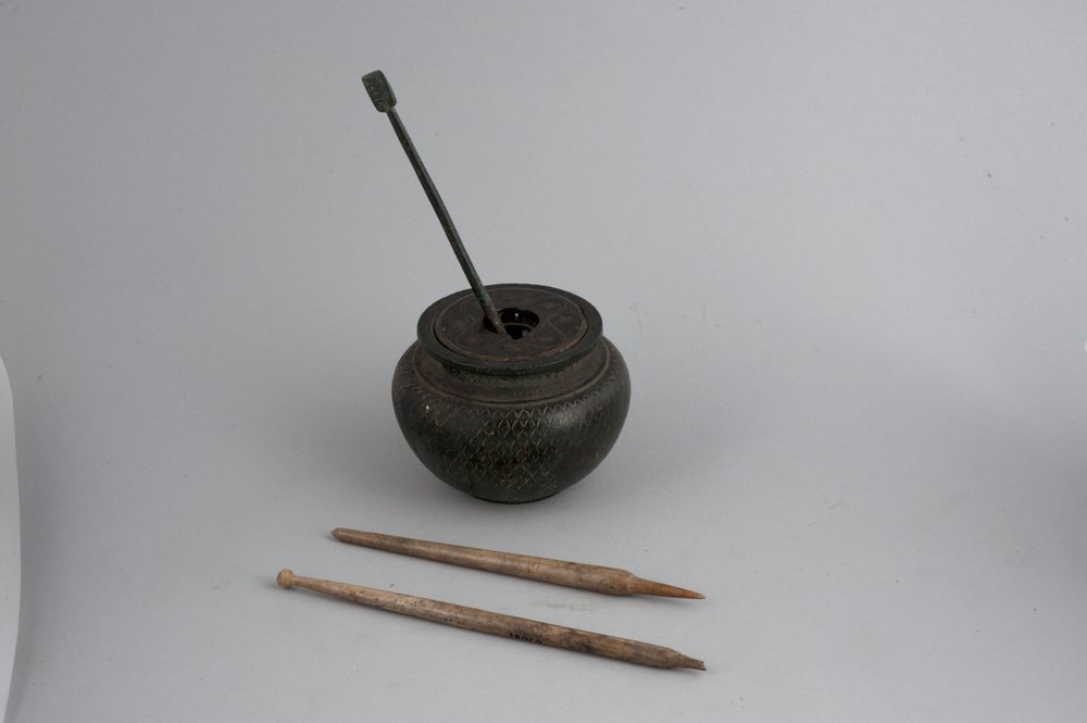 Ink Pot and Pens by Roman: Highest-quality art reproduction