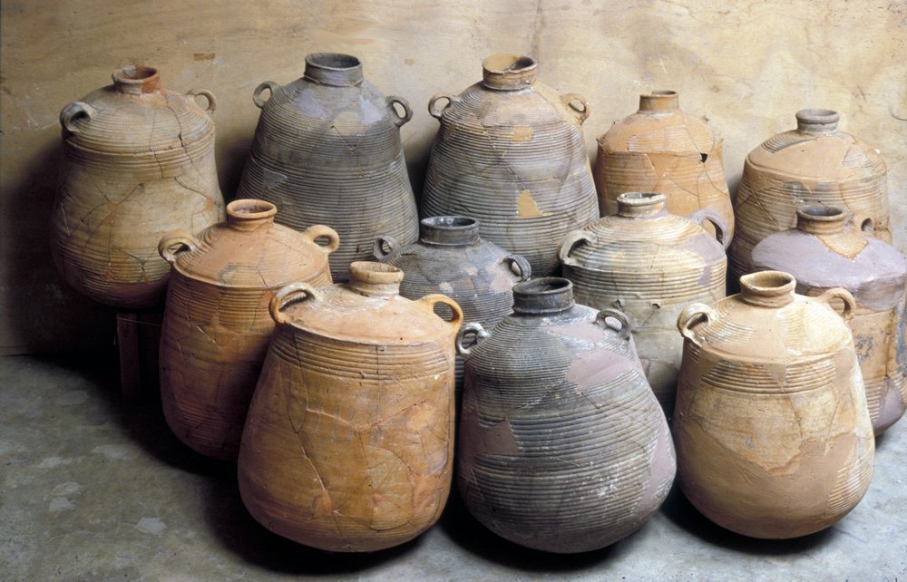 Large Storage Jars from Jerusalem by Roman: Fine art print