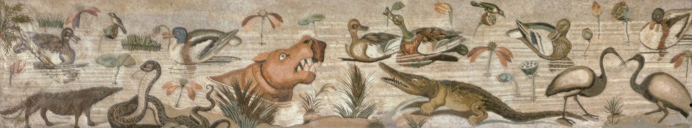 Nile Scene, from the Casa del Fauno (House of the Faun) Pompeii