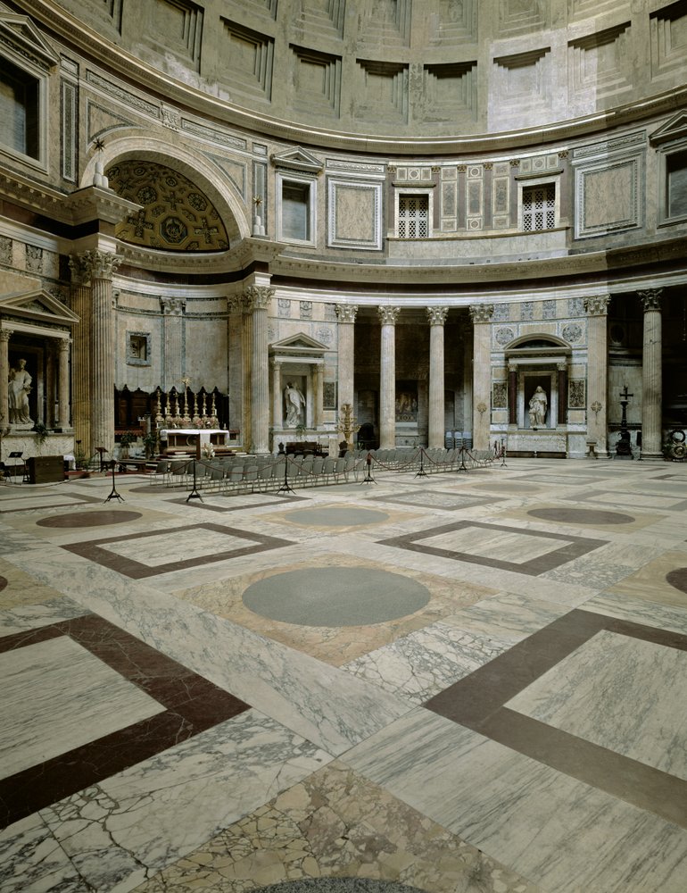 View of the Interior Looking Towards the High Altar by Roman