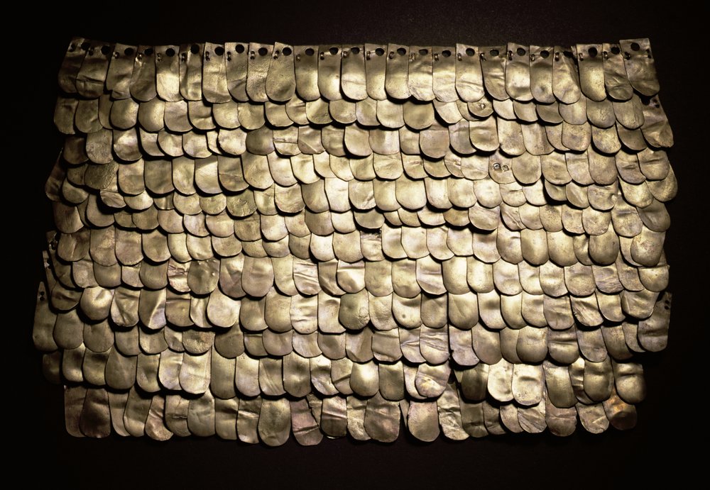 Scale-armour, from the Roman site at Newstead, Melrose