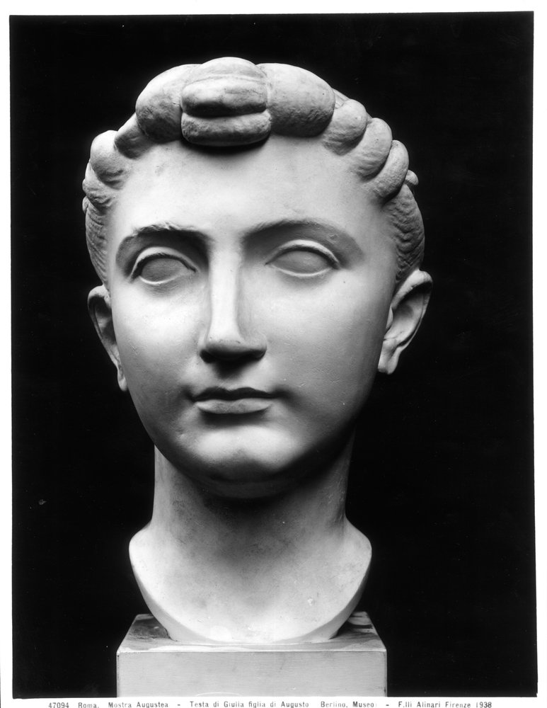 Head of Julia, Daughter of Augustus Emperor by Roman