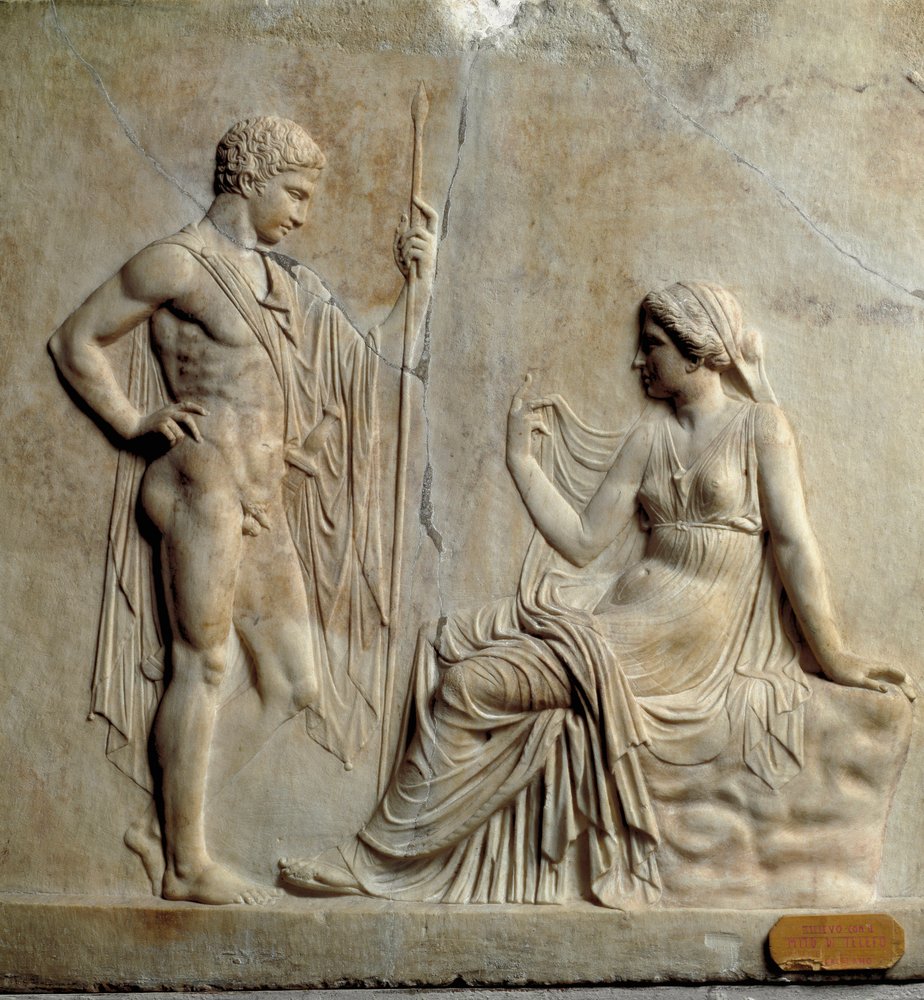 Relief Representing the Myth of Telephus (1st Century BC)