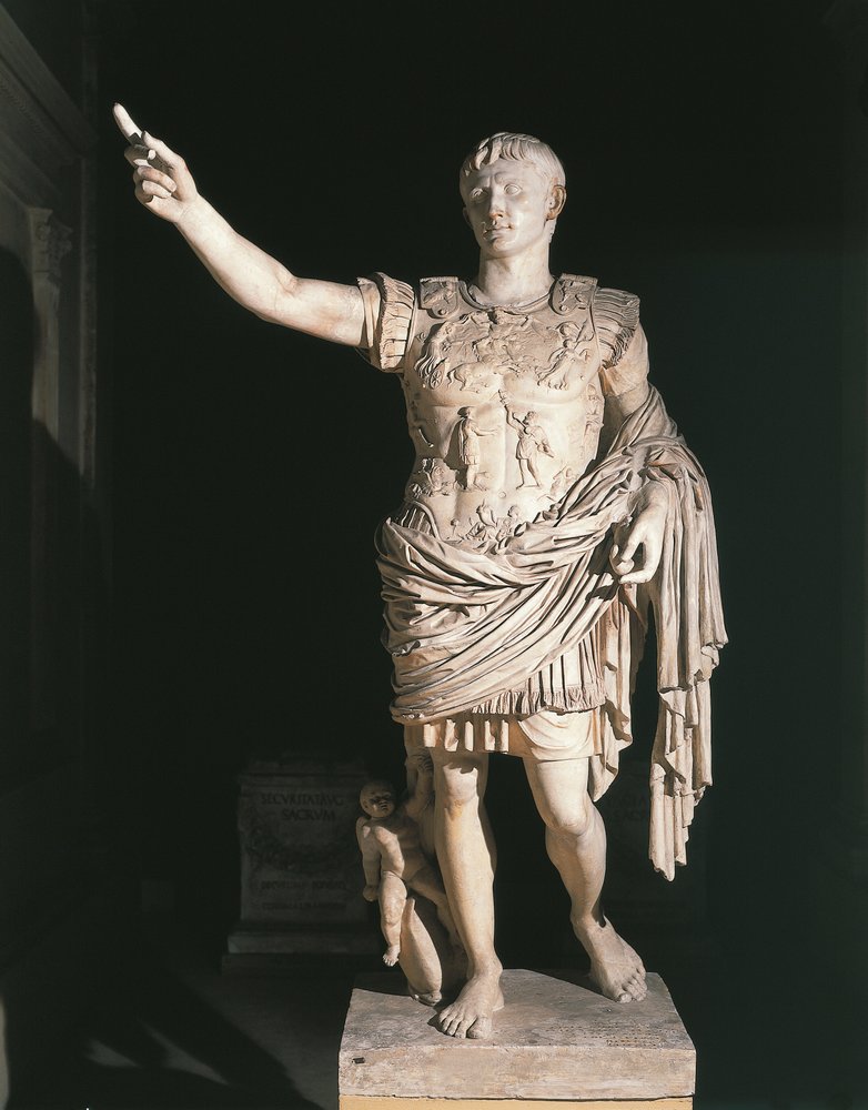 Augustus of Prima Porta by Roman Roman: Buy fine art print