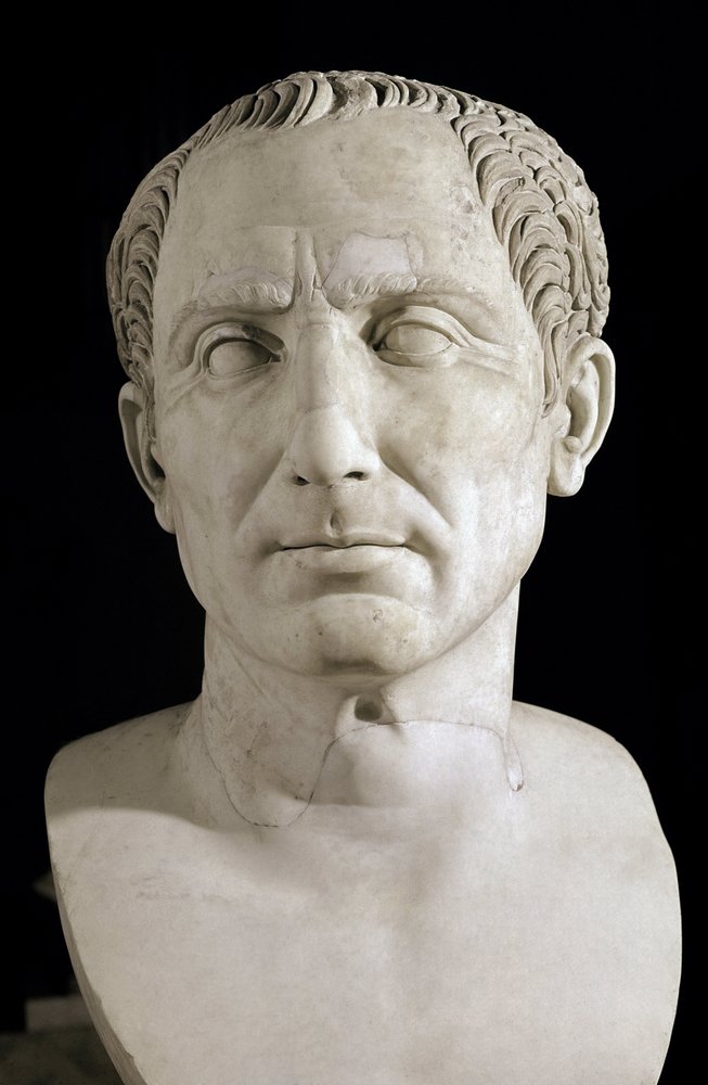 Bust of Julius Caesar by Roman Roman: Buy fine art print