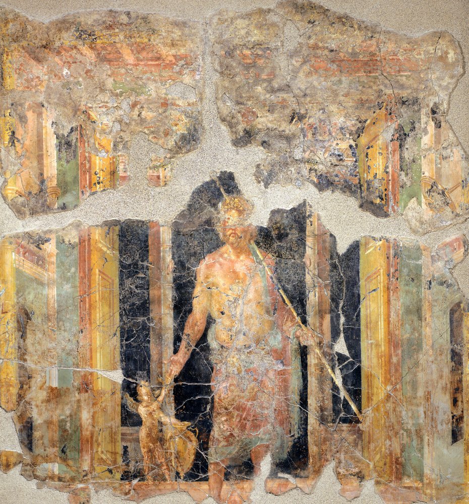 Painting Depicting Jupiter by Roman Roman: Fine art print