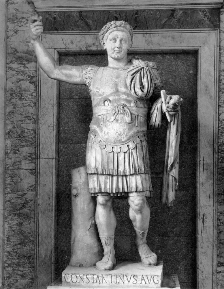 Statue of Emperor Constantine by Roman Roman
