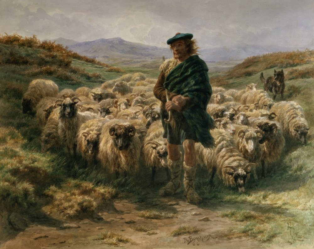 The Highland Shepherd by Rosa Bonheur: Buy fine art print