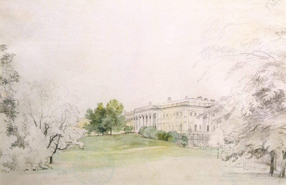 Razumovsky Palace by Rudolf von Alt: Buy fine art print