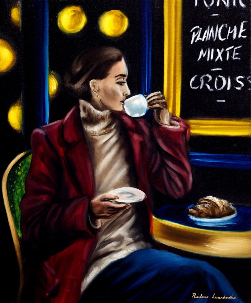 Savouring Paris, 2024 by Ruslana Levandovska