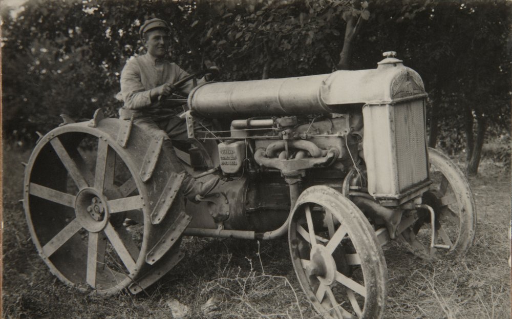 First tractor by Russian Photographer: Buy fine art print