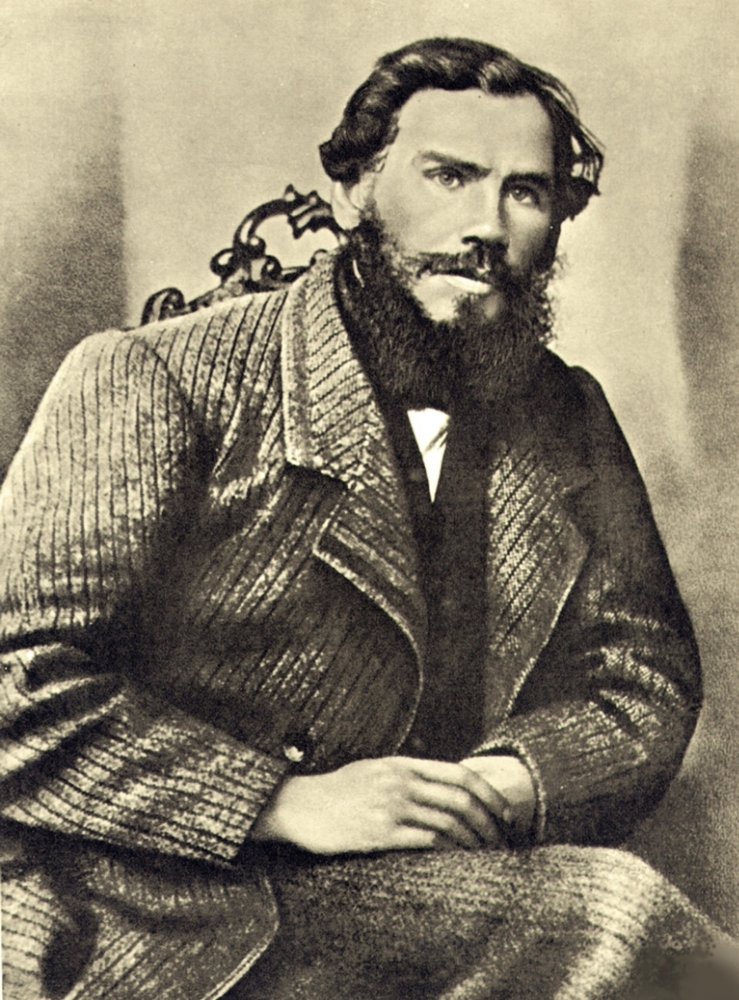 Self-Portrait of Leo Tolstoy (1828-1910) at Yasnaya Polyana (Russia ...