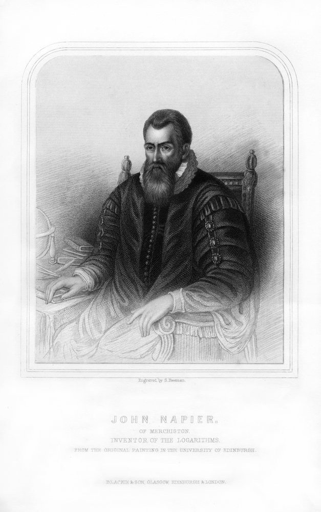 John Napier, Scottish Mathematician, Physicist, Astronomer and Astrologer