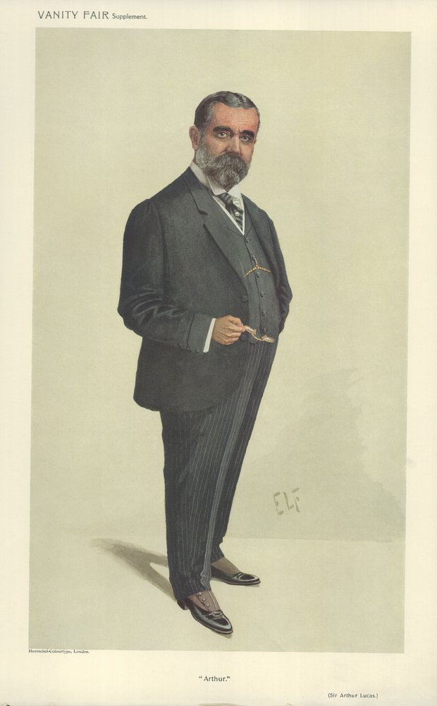 Sir Arthur Lucas by Samuel Luke Fildes: Buy fine art print