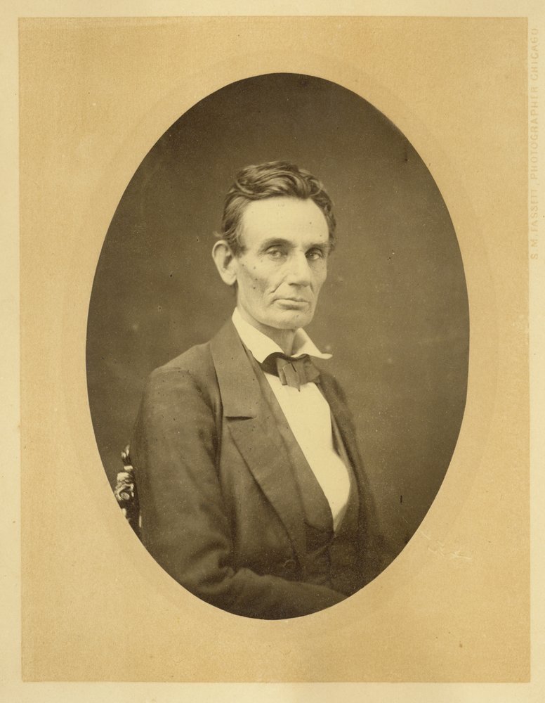 Portrait of Abraham Lincoln by Samuel Montague Fassett