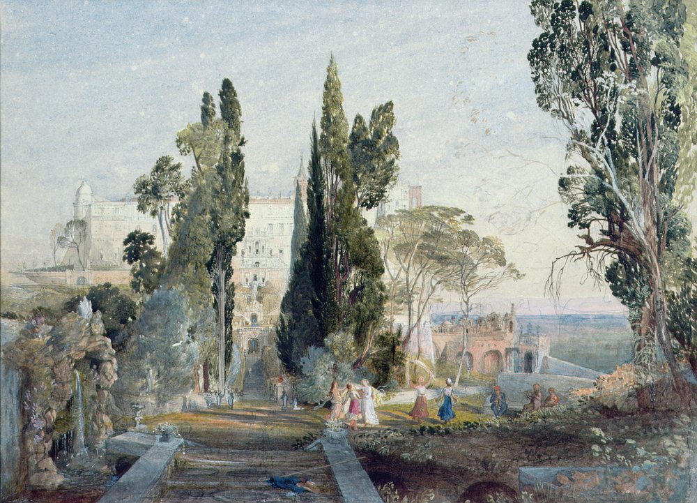 The Villa d'Este by Samuel Palmer: Buy fine art print