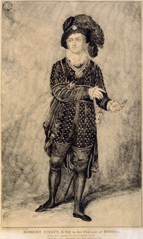 Robert Coats in the Character of Romeo by Samuel de Wilde
